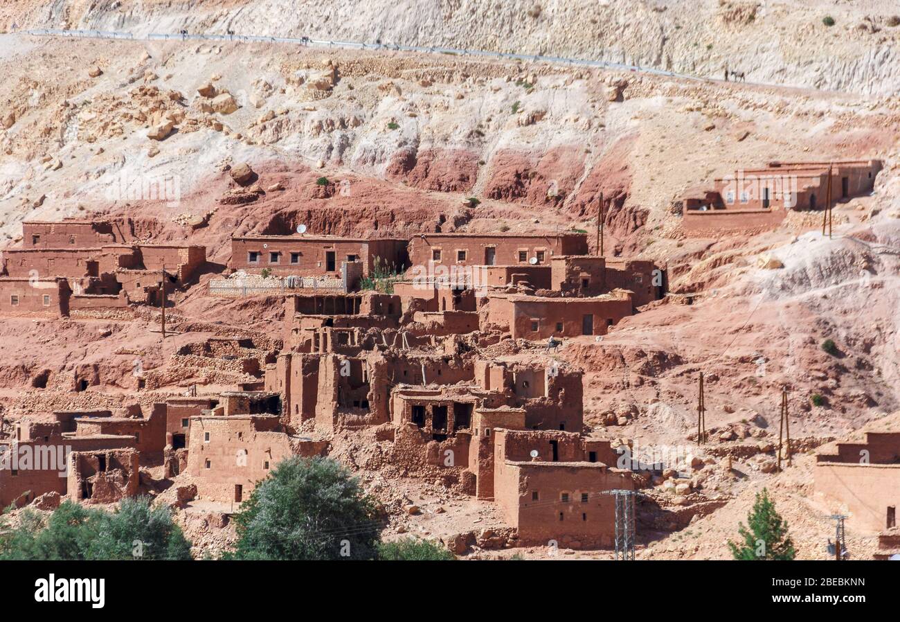 ancient town in the atlas Stock Photo - Alamy