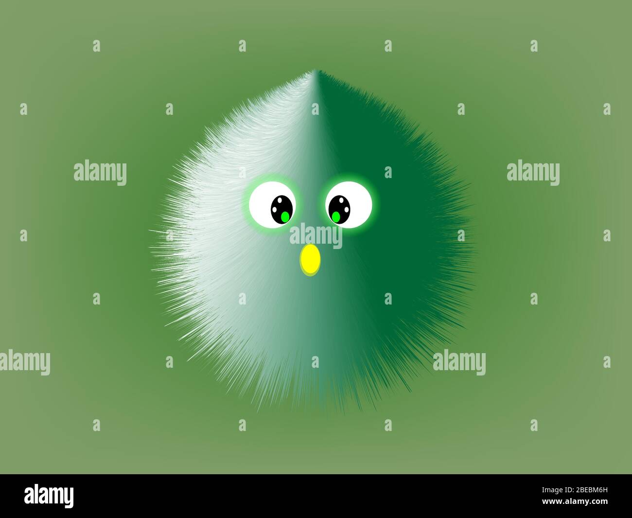 Furry hairy cartoon fun toy Stock Vector Image & Art - Alamy