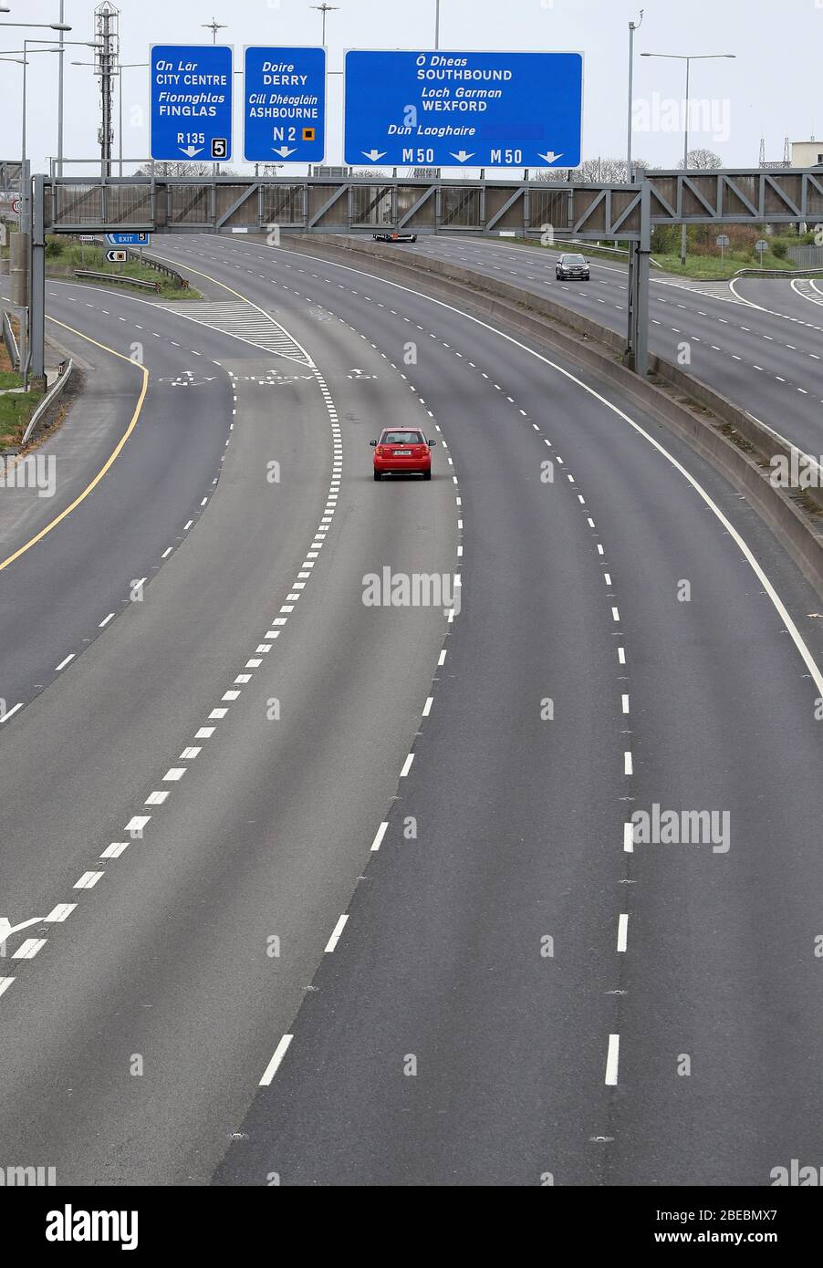 Almost deserted section m50 motorway hi-res stock photography and ...