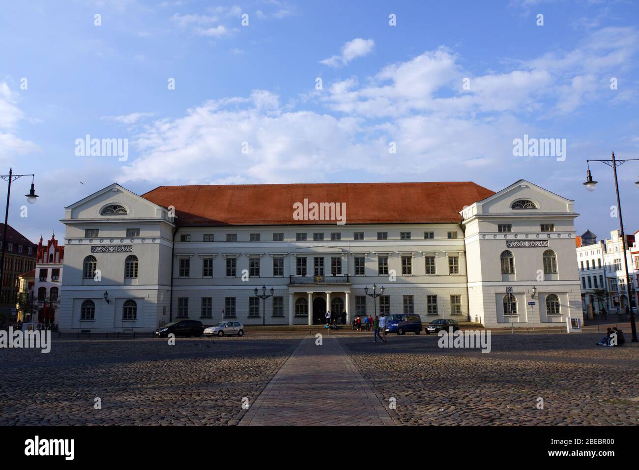 Rathaus Wismar, Mecklenburg, Vorpommern, Deutschland Stock Photo - Alamy