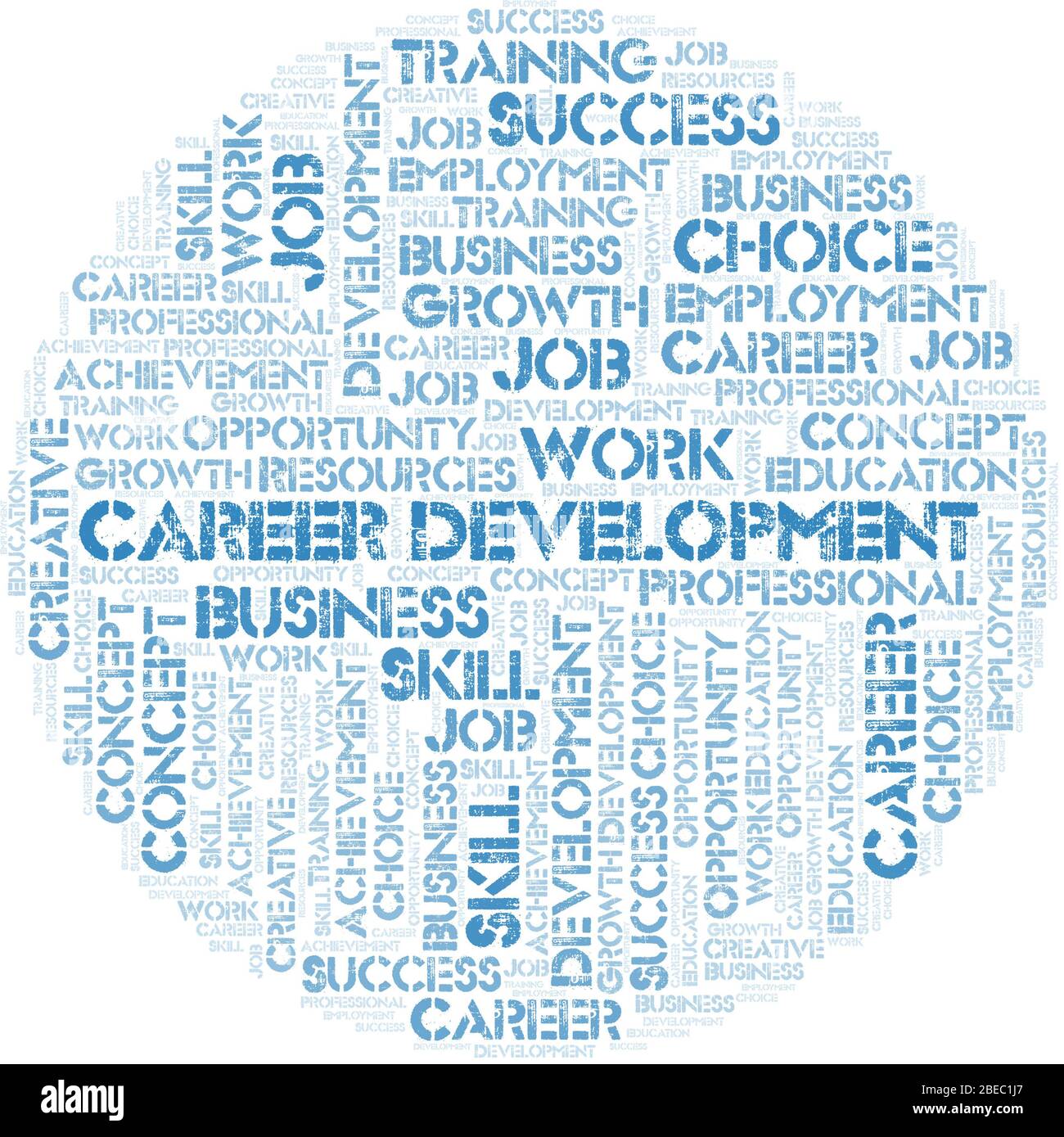 Career Development typography word cloud. Wordcloud collage made with ...