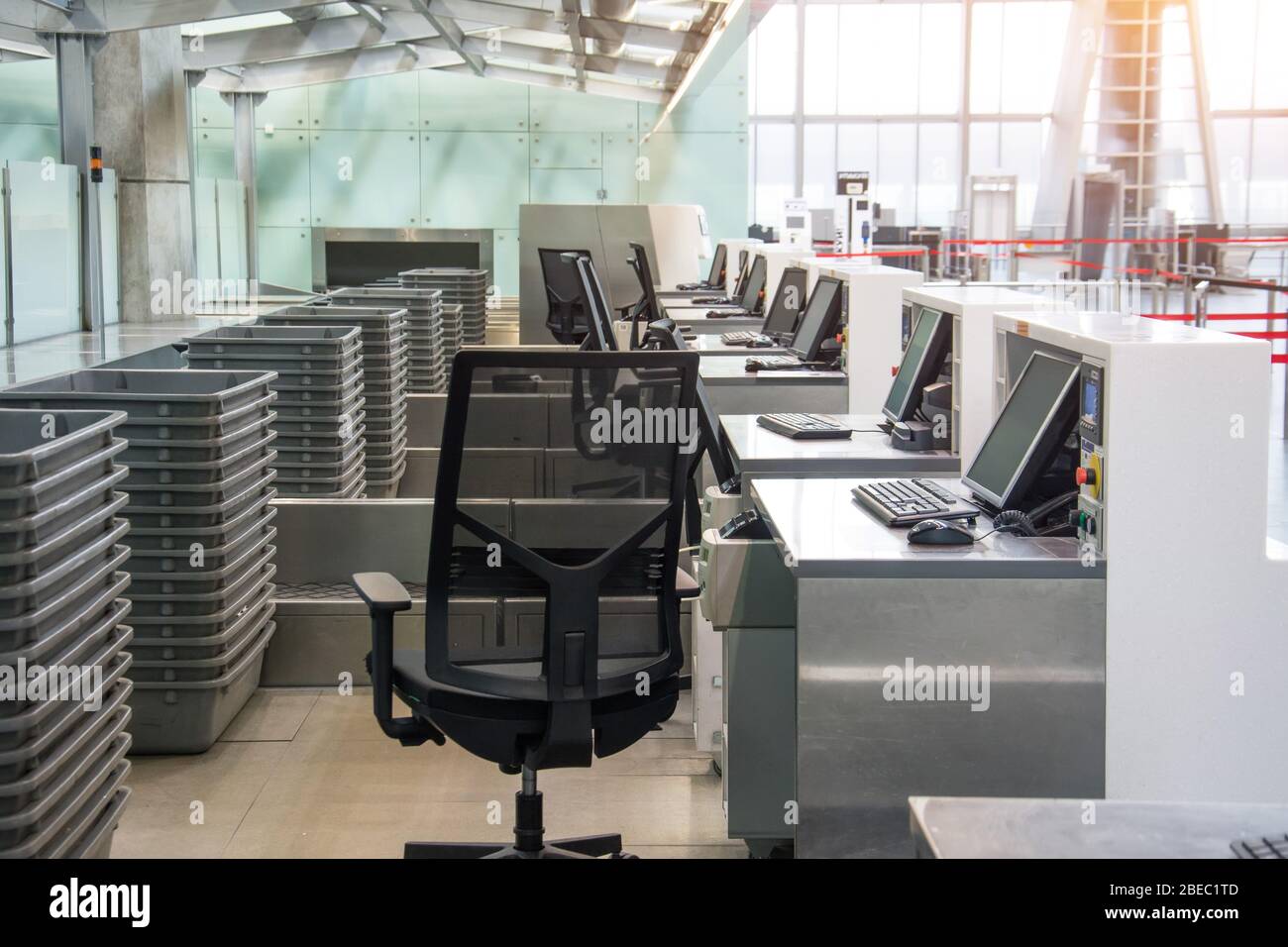 empty-check-in-desks-hi-res-stock-photography-and-images-alamy