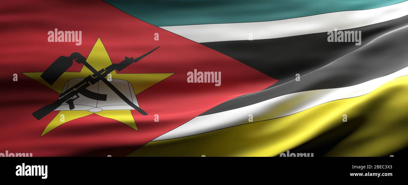 National flag of mozambique hi-res stock photography and images - Alamy