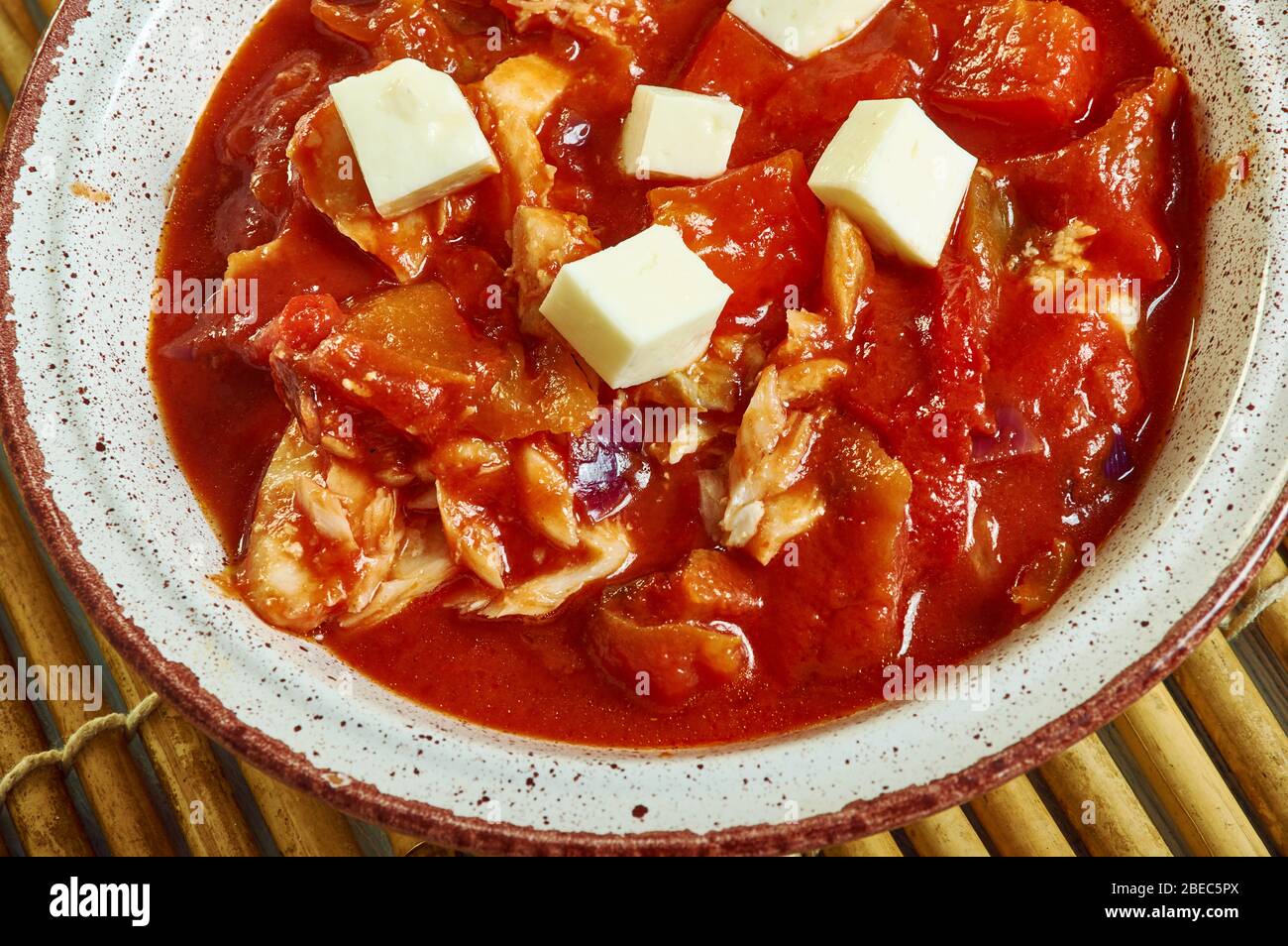 Placia Fish stew, popular dishes of Bulgarian cuisine Stock Photo - Alamy