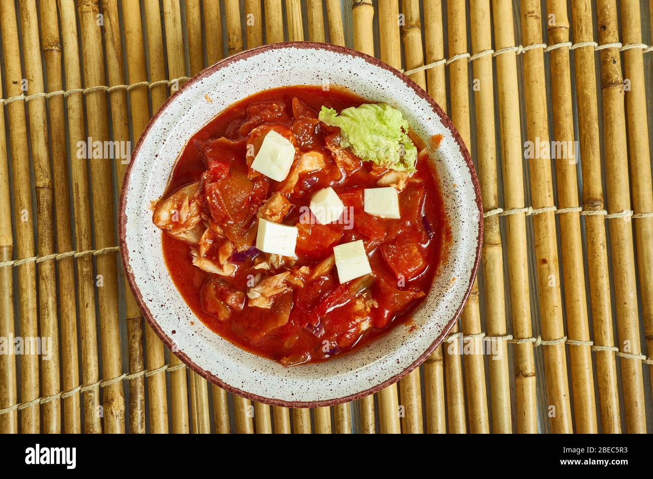 Placia Fish stew, popular dishes of Bulgarian cuisine Stock Photo - Alamy