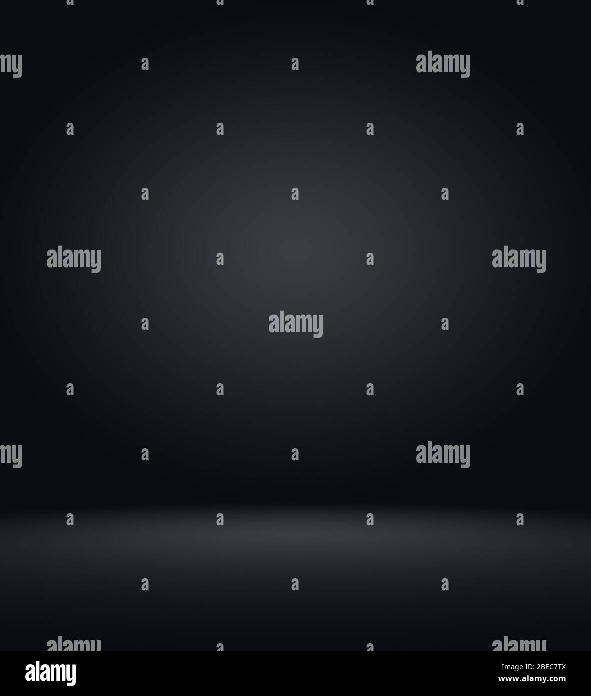 Product showcase spotlight on black gradient background Stock Photo - Alamy