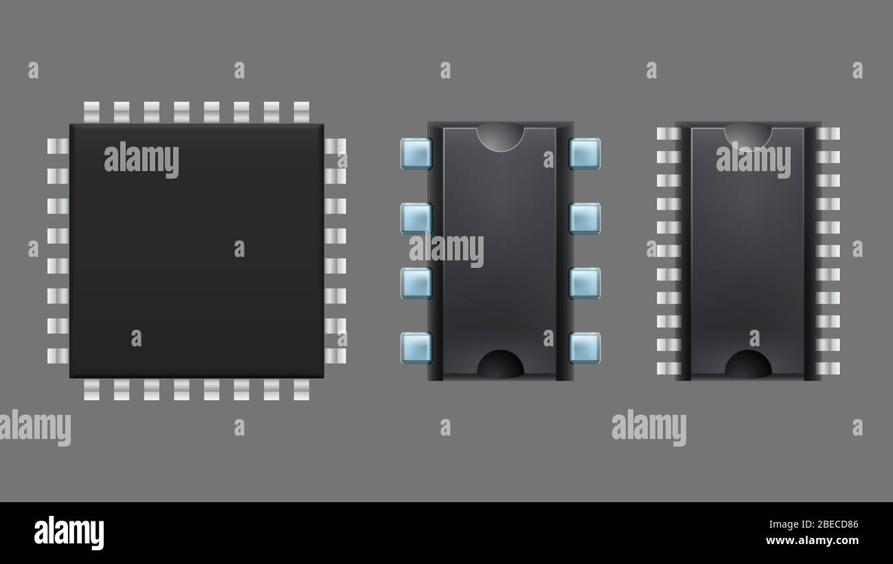 Micro chips hi-res stock photography and images - Alamy