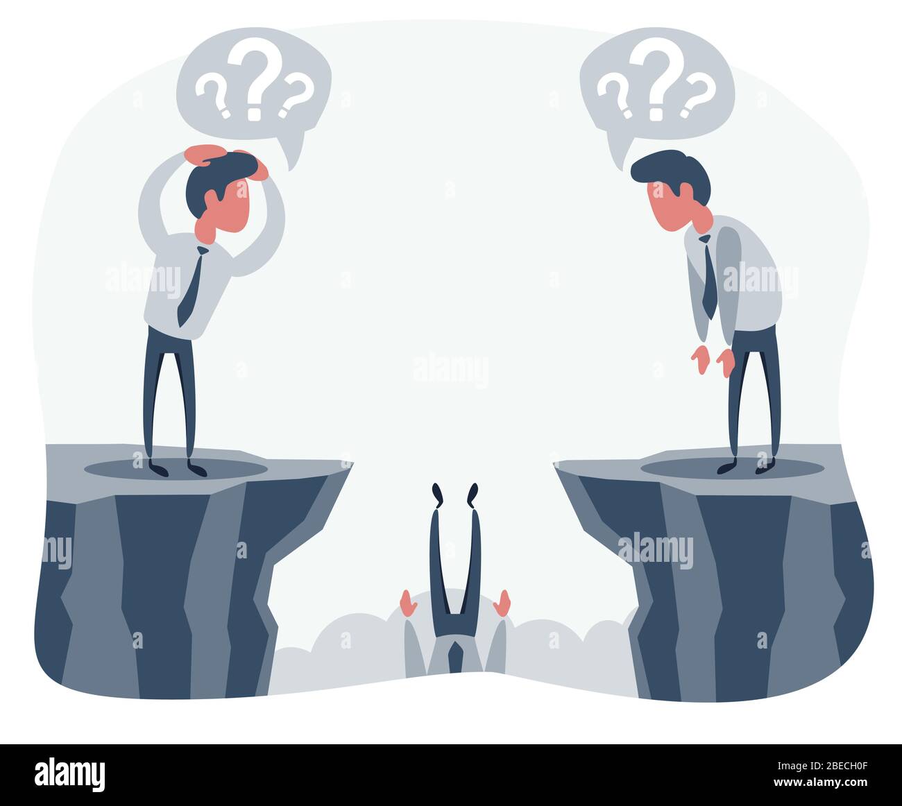 Deep falls Stock Vector Images - Alamy