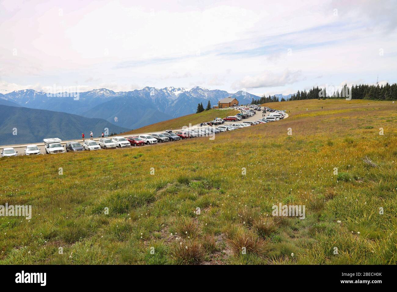 Hurricane ridge information center hi-res stock photography and images ...