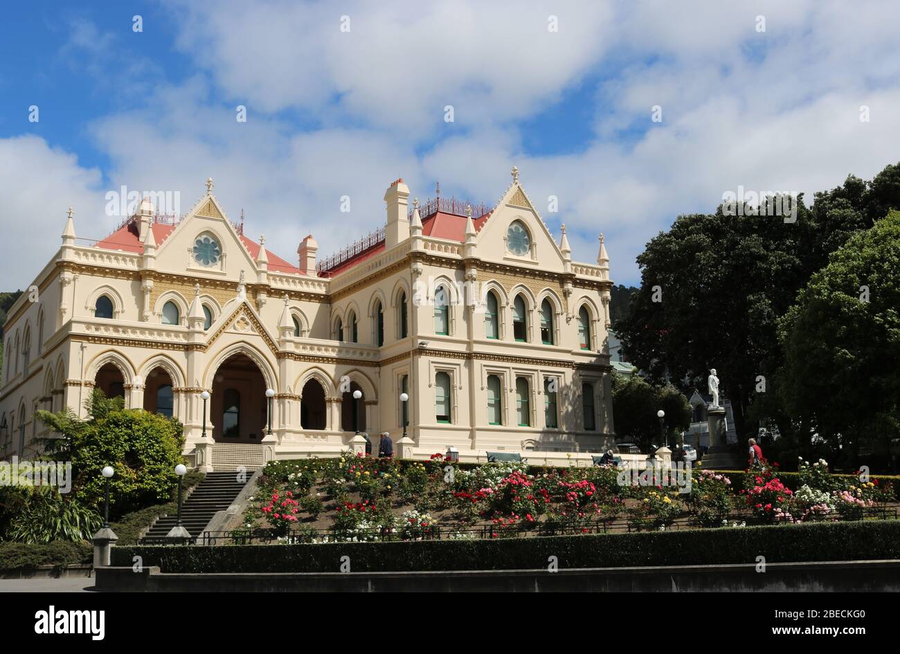 Parliamentary Library building, Wellington, NZ Stock Photo - Alamy