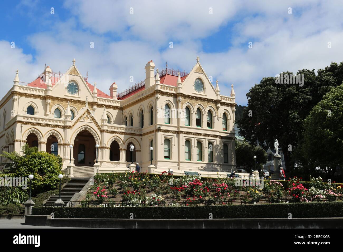 Parliamentary Library Building Wellington Nz Stock Photo Alamy