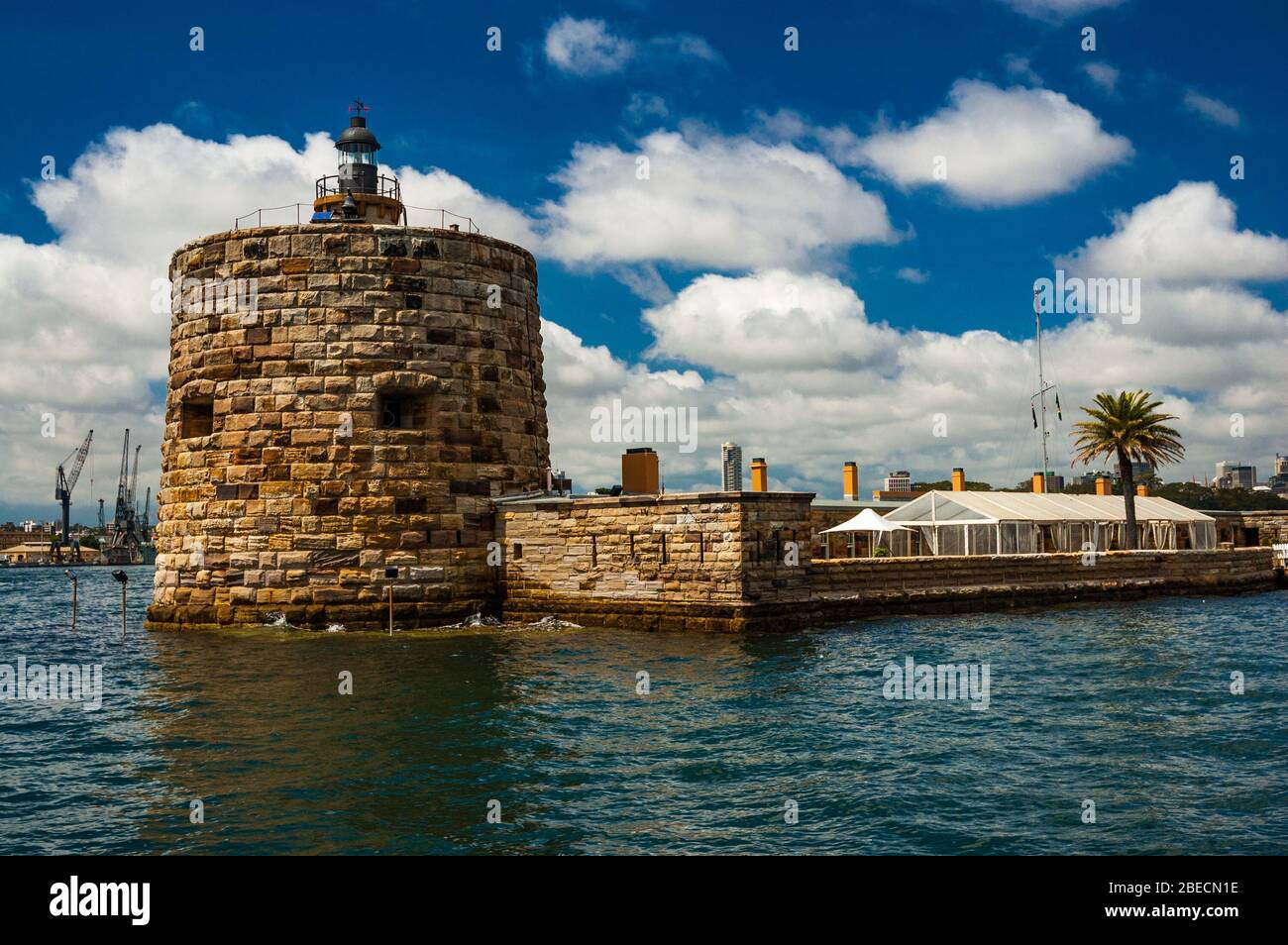 Fort Denison a protected building in the Sydney Harbour National Park ...