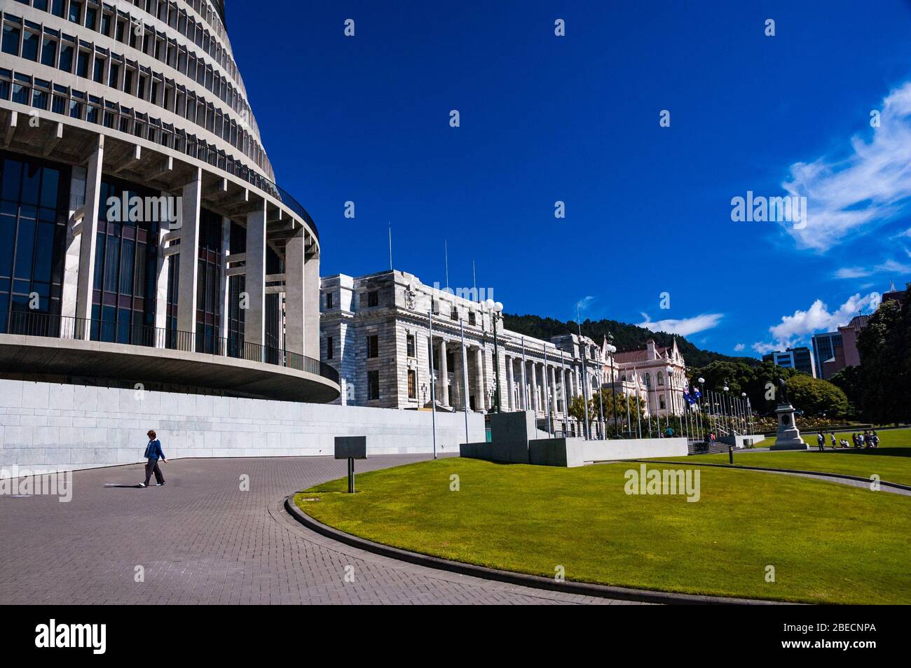 New Zealand parliament buildings, Wellington Stock Photo - Alamy