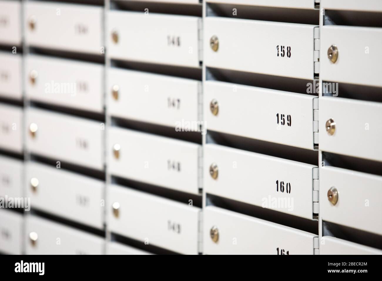 Multiple mailboxes hi-res stock photography and images - Alamy