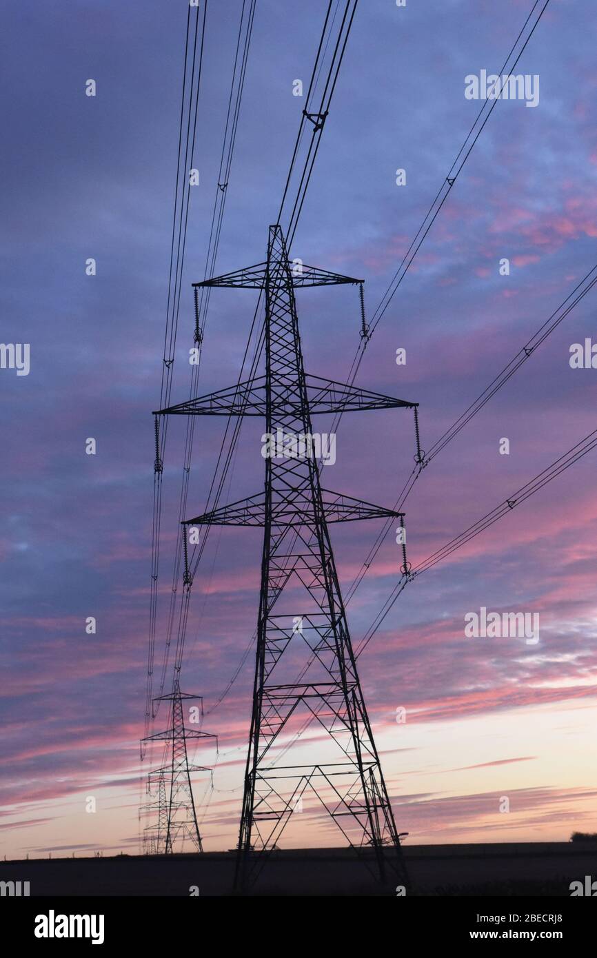 Pylon tower tall hi-res stock photography and images - Alamy