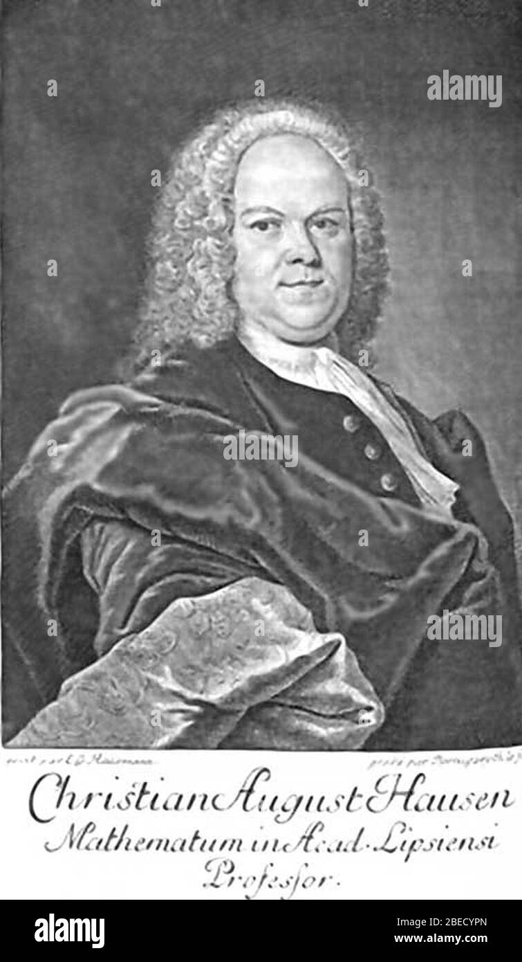 Christian august hausen hi-res stock photography and images - Alamy