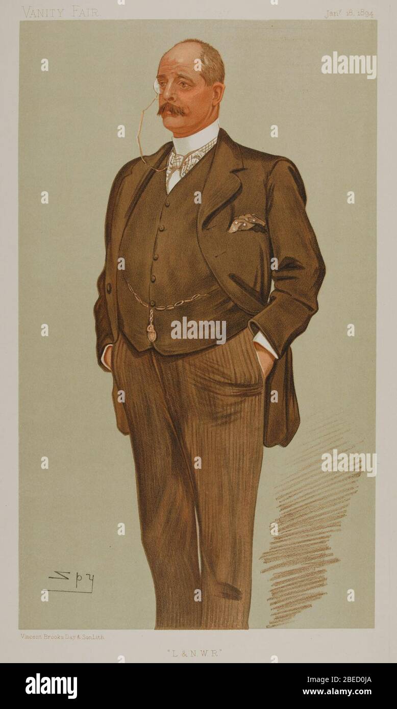 Frederick Harrison Vanity Fair 18 January 1894 Stock Photo - Alamy