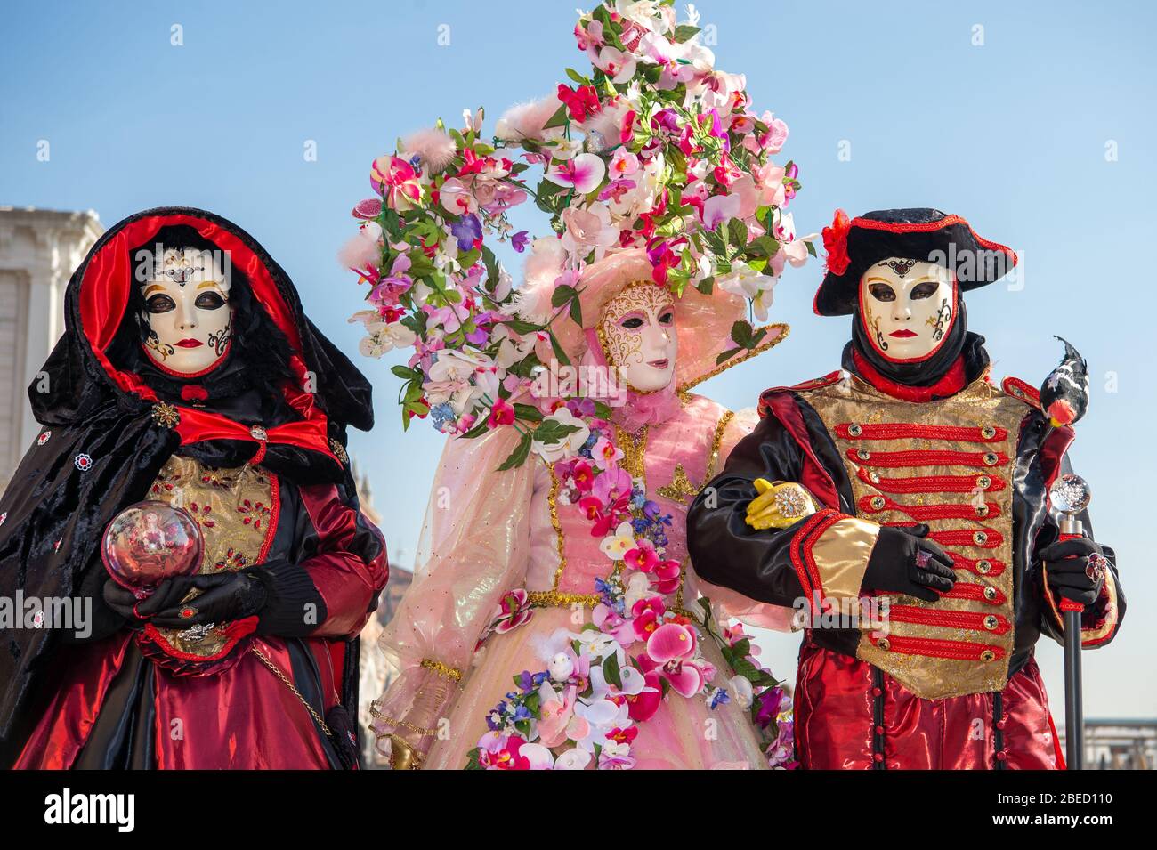 Venice Carnival, masquerade people, 2019 Stock Photo - Alamy