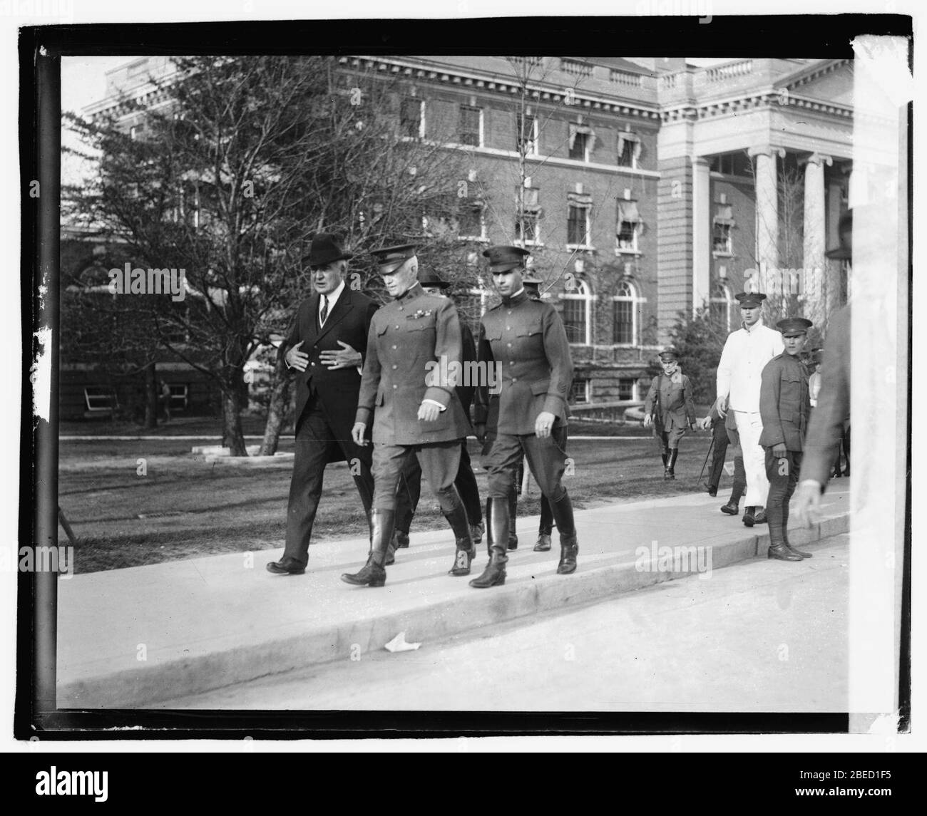 Harding at Walter Reed Stock Photo - Alamy