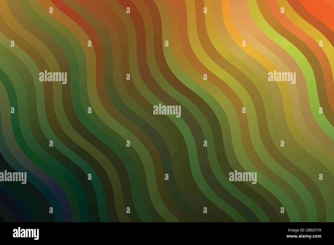 Green, yellow and red waves vector background Stock Vector Image & Art ...