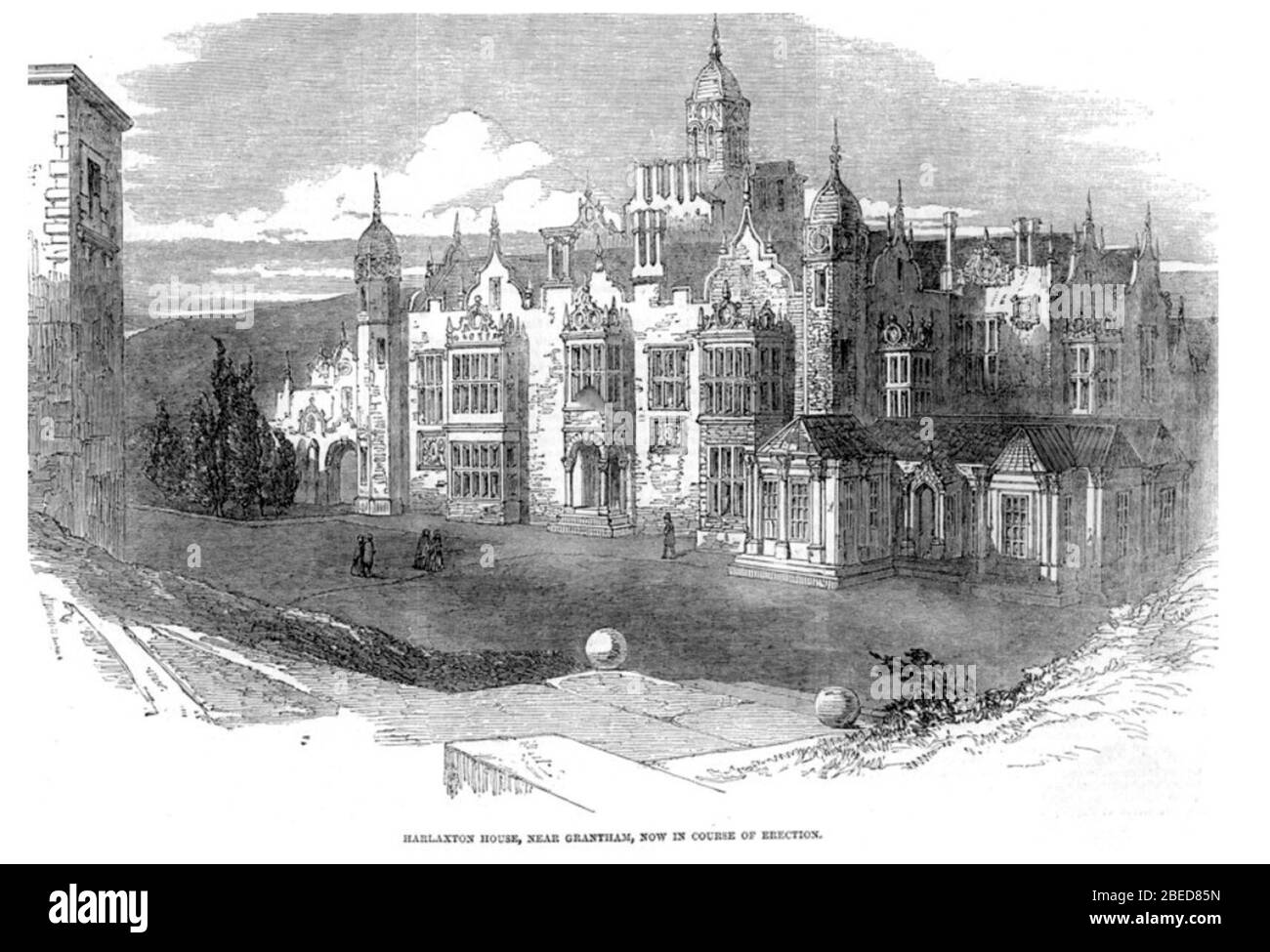 Harlaxton Manor Floor Plan