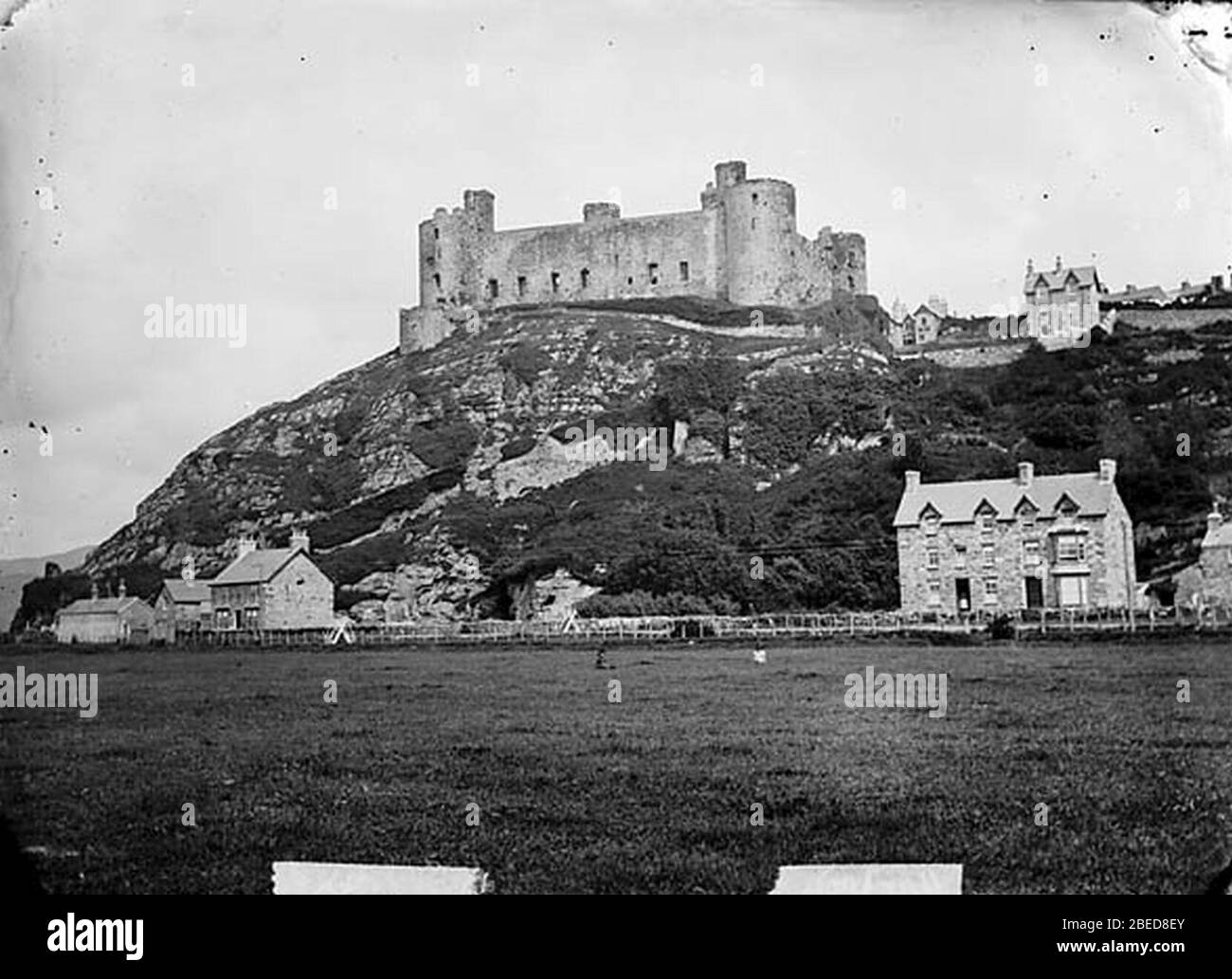 Harlech Black and White Stock Photos & Images - Alamy