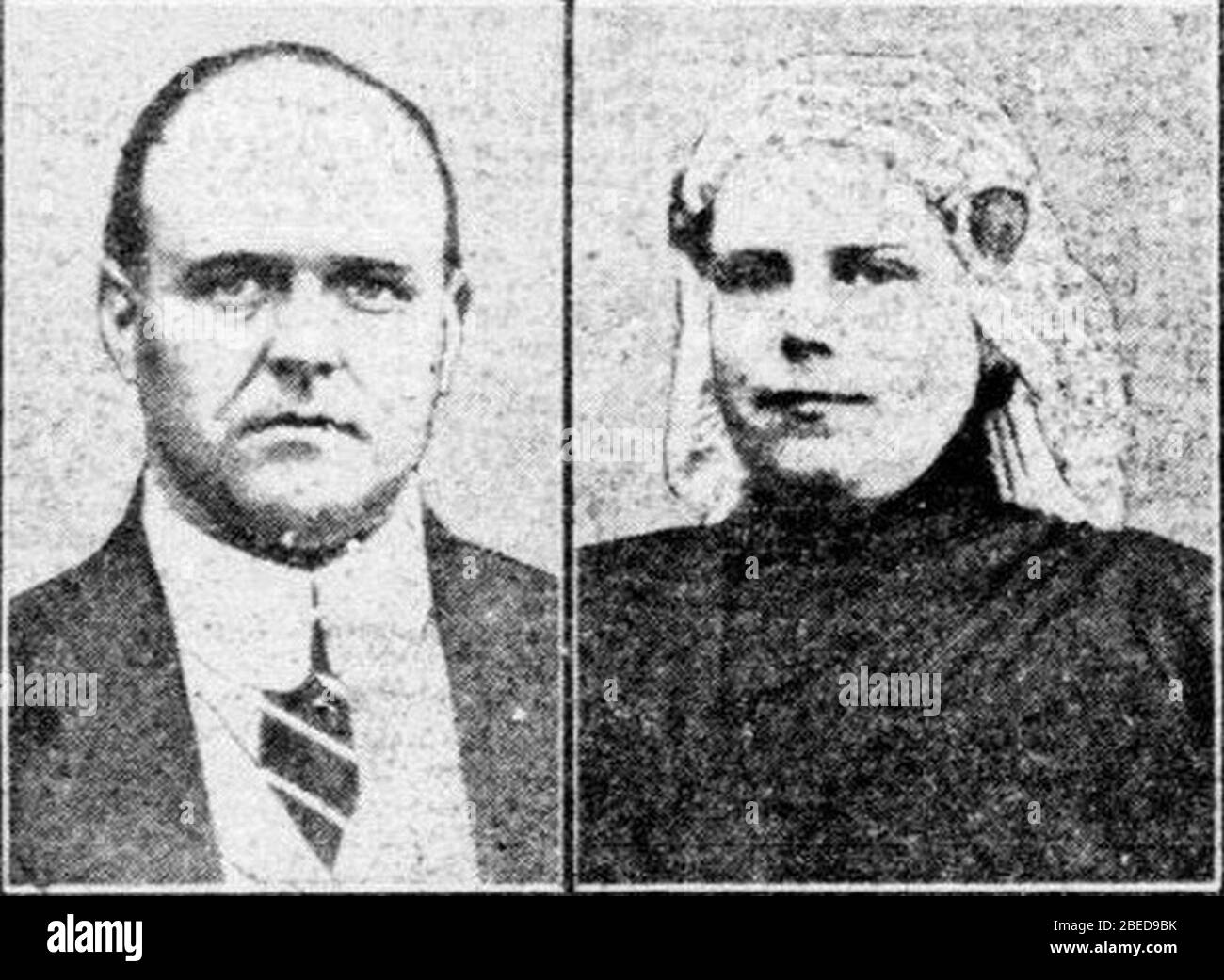 Harmanus Johannes Groote Balderhaar ten Velde and wife Stock Photo - Alamy