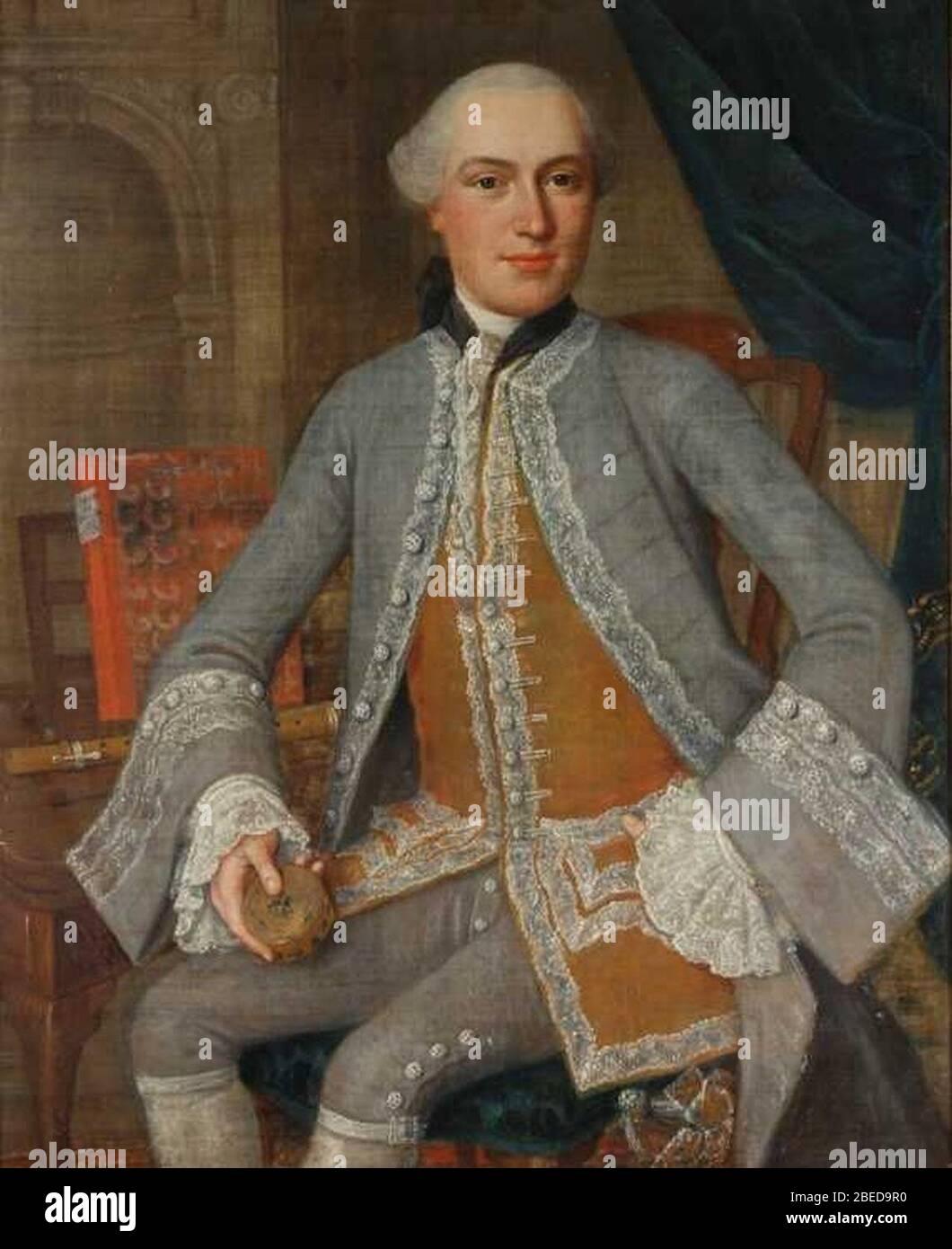 Harmanus Josephus Serin - Portret van Hendrik Caan (1719-1794 Stock ...