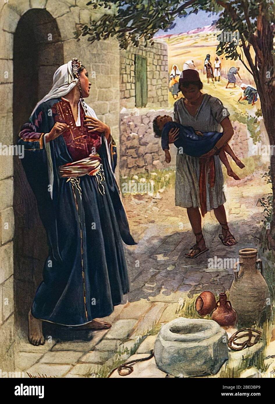 Shunammite woman hi-res stock photography and images - Alamy