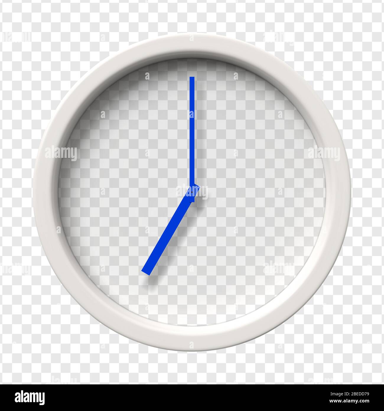 Realistic Wall Clock Stock Vector Image & Art - Alamy
