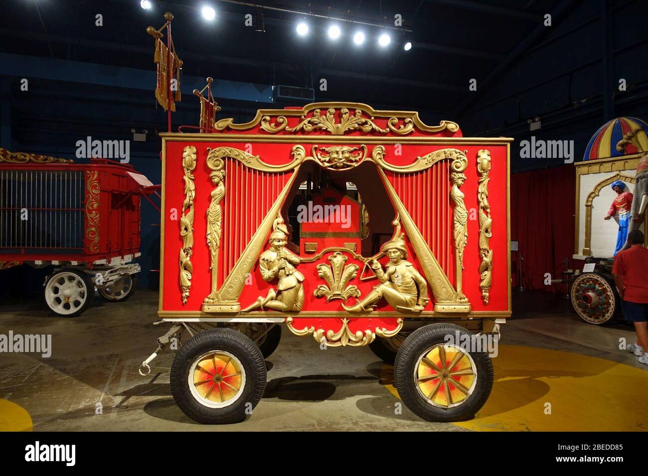 Harp and Jesters Calliope Wagon, Sullivan & Eagle Company, c. 1915 ...