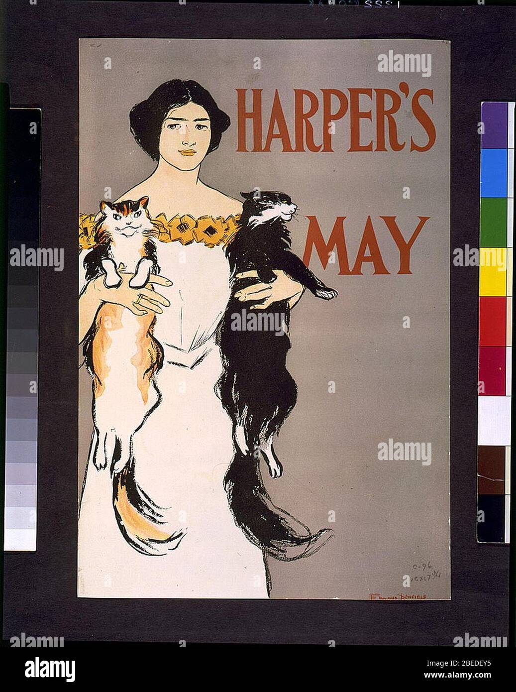 Harper's May / Edward Penfield Stock Photo - Alamy