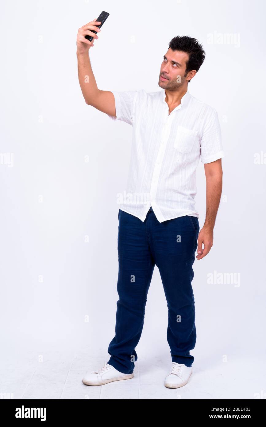 Full body shot of handsome Turkish man Stock Photo - Alamy