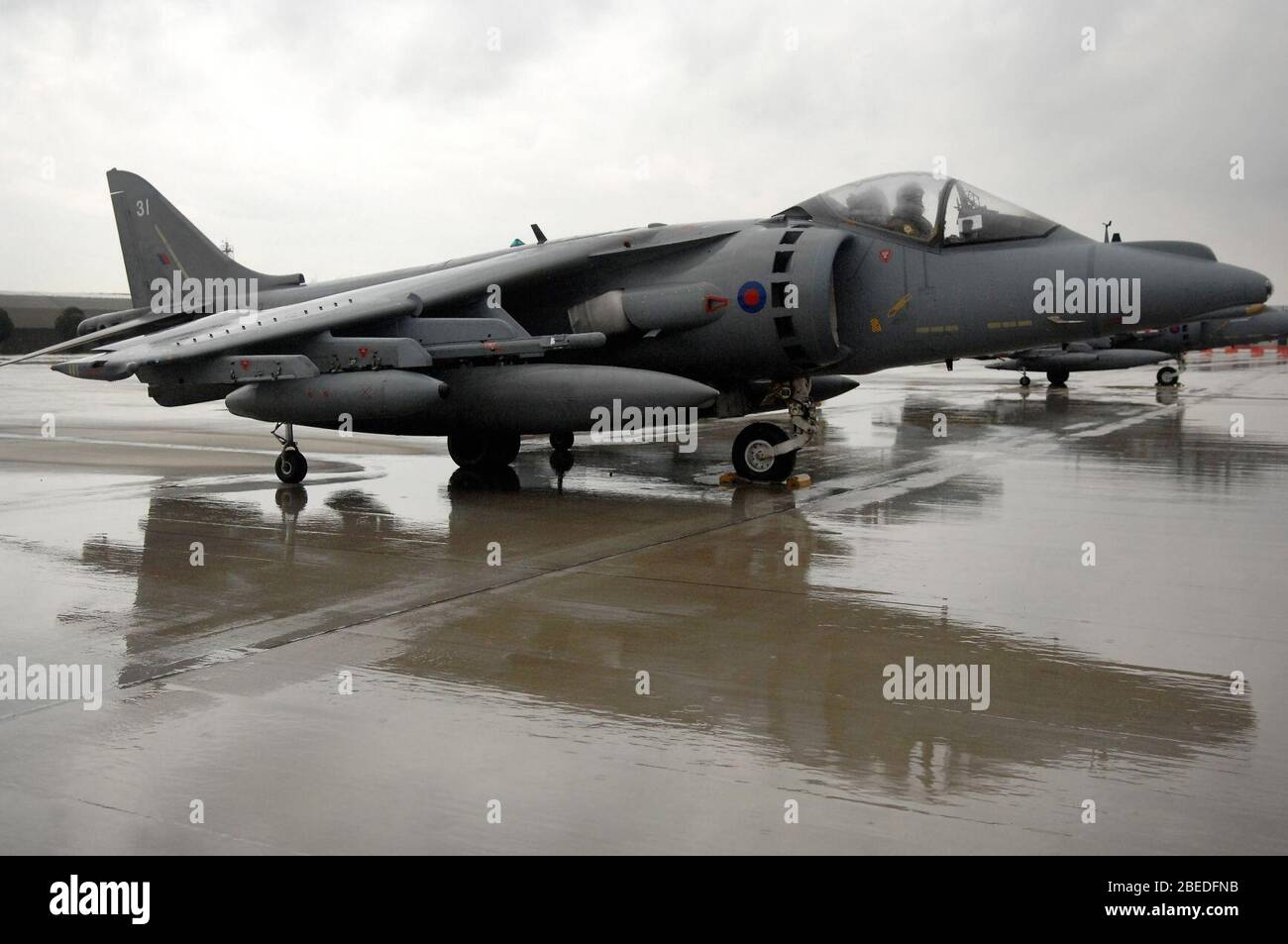 Harrier GR7 1Sqn RAF Aviano2007 Stock Photo - Alamy
