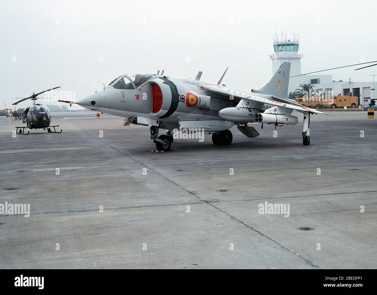 Harrier AV-8S Matador, Armada Española, May 1, 1977 Stock Photo - Alamy