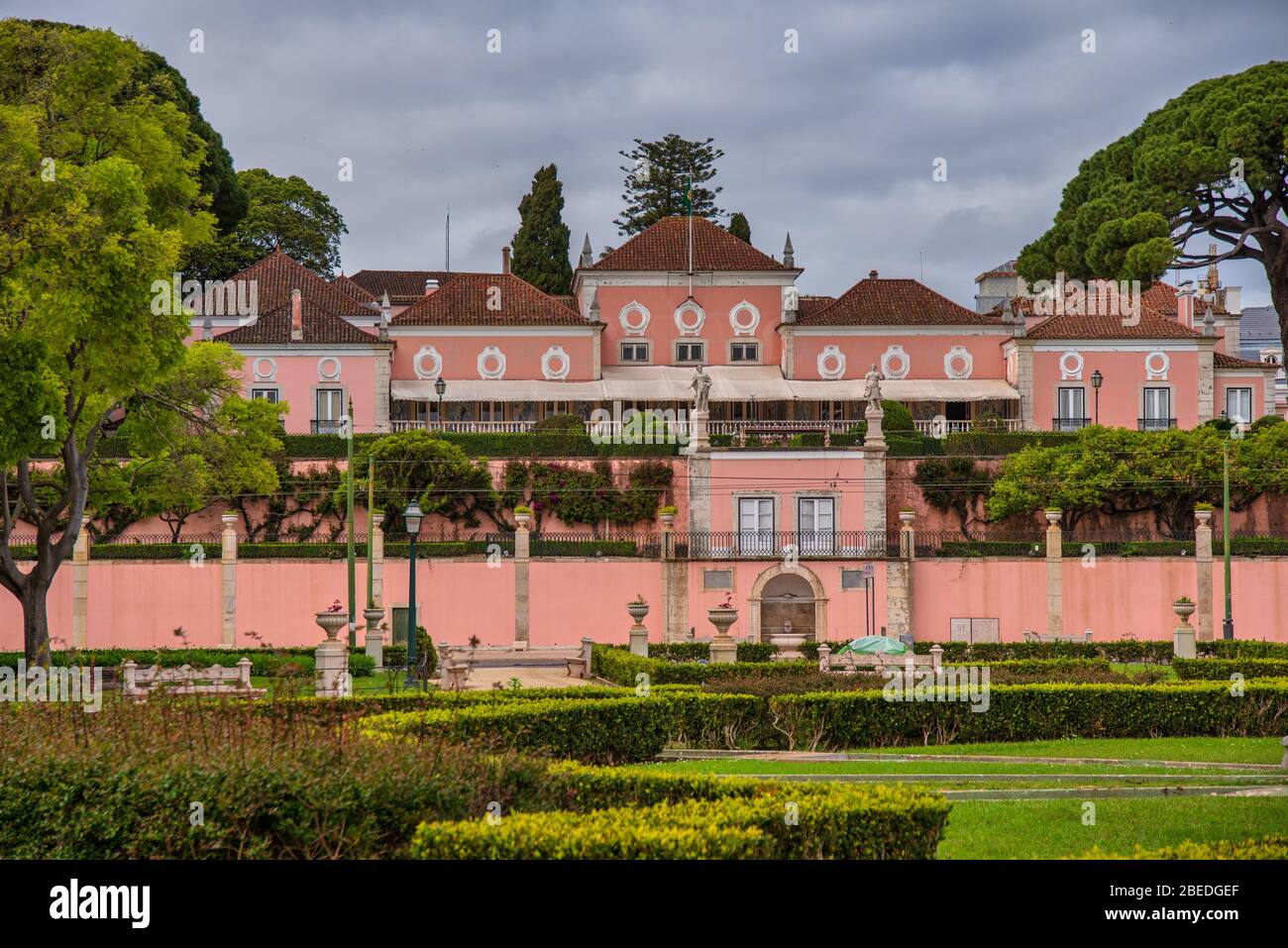 Official residence of the president of portugal hi-res stock ...