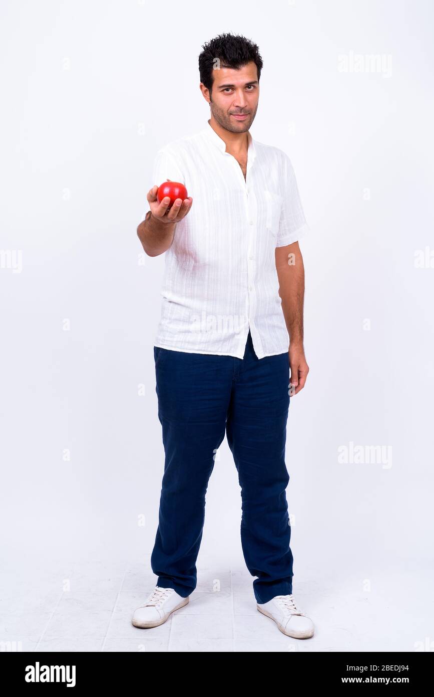 Full body shot of handsome Turkish man Stock Photo - Alamy