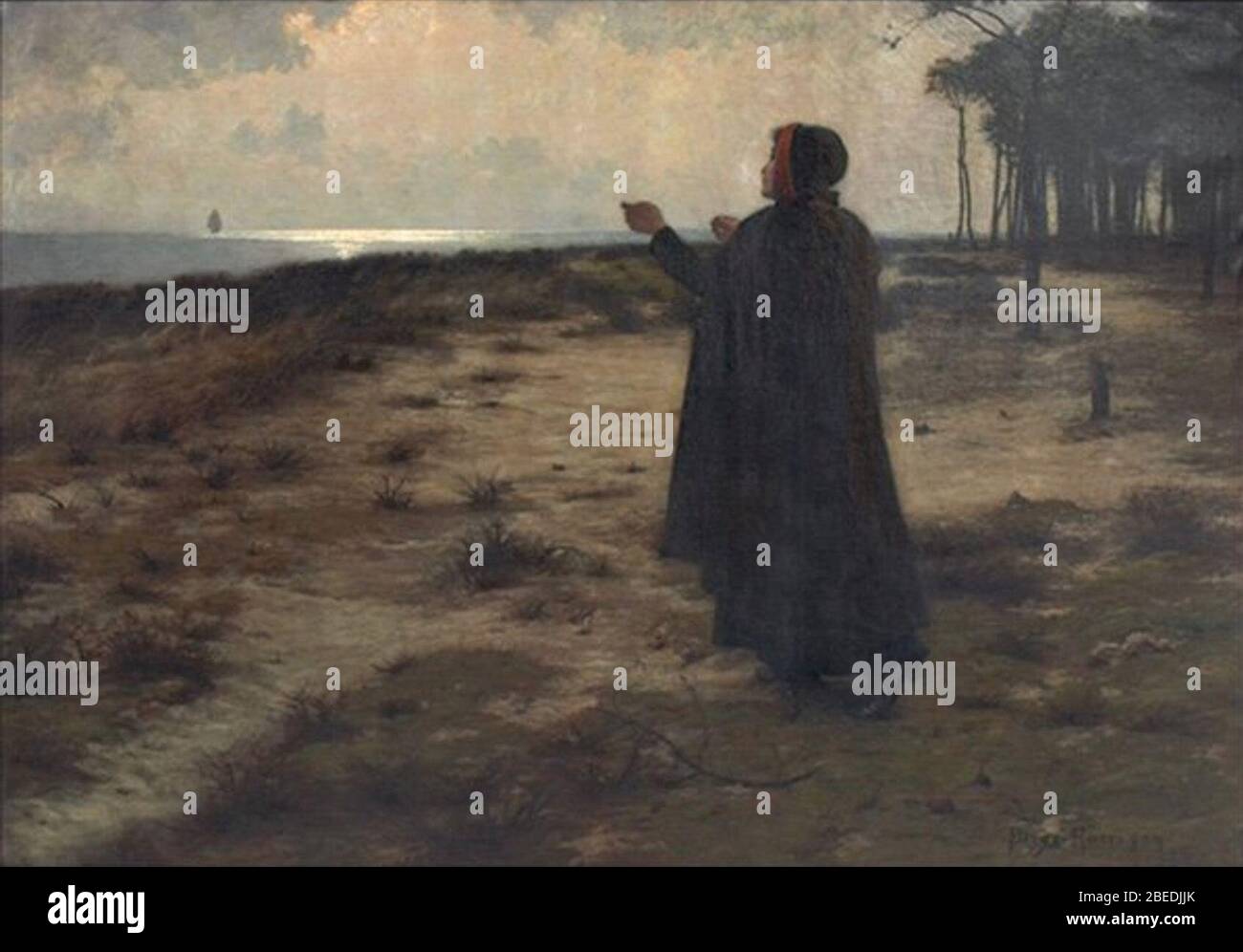 Harrison Birge Return of the Mayflower 1886 Stock Photo - Alamy