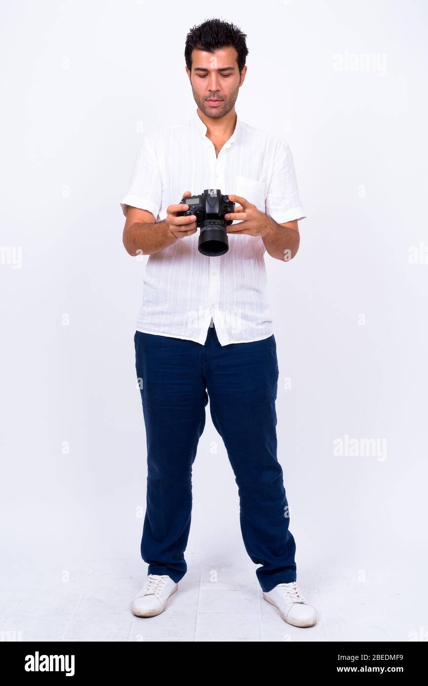 Full body shot of handsome Turkish man Stock Photo - Alamy