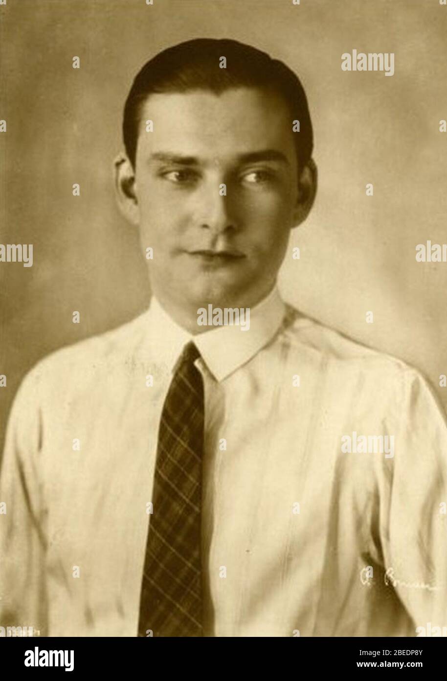 Harry Halm 1927 by Alexander Binder Stock Photo - Alamy