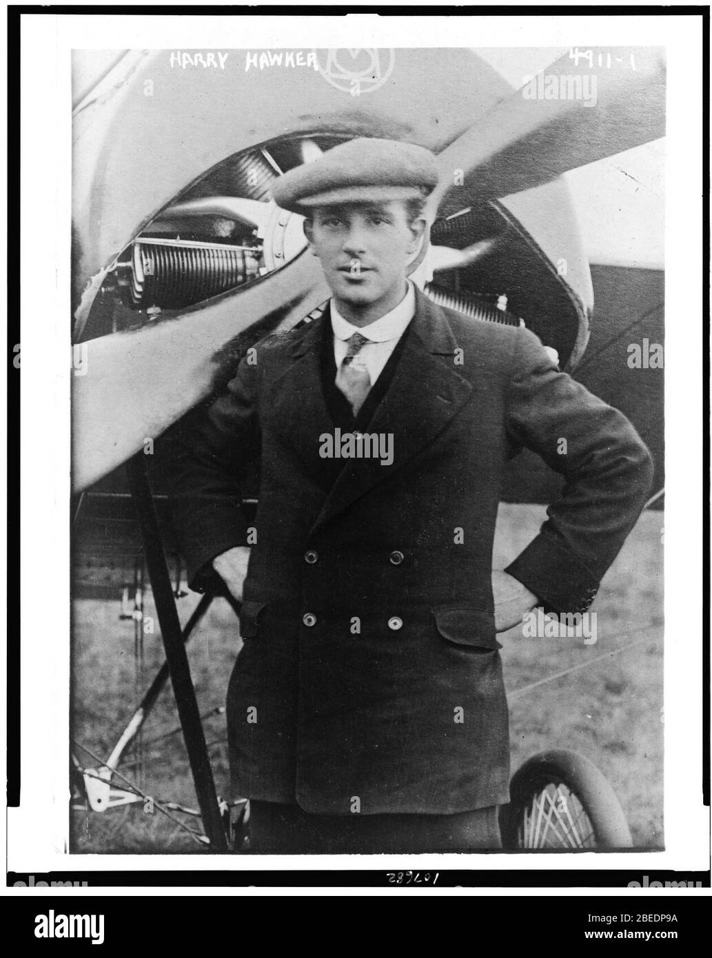 Harry Hawker to try transatlantic flight from St. John Stock Photo - Alamy