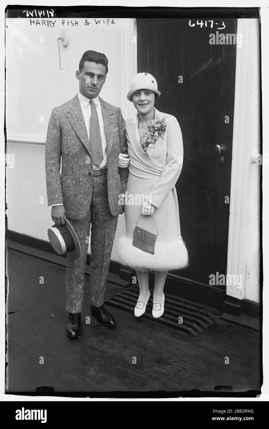 Harry Fish & wife Stock Photo - Alamy