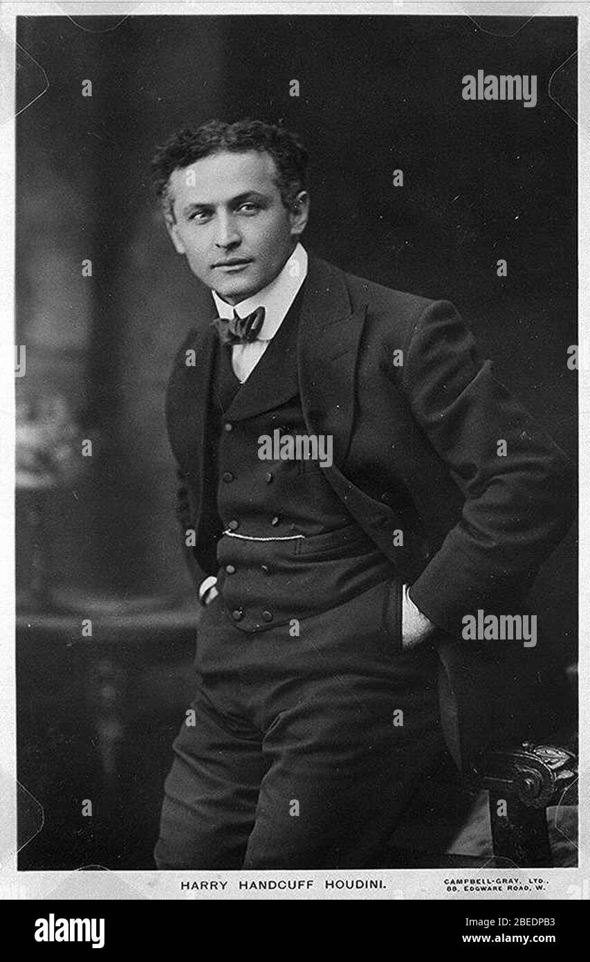 Harry Handcuff Houdini Stock Photo - Alamy