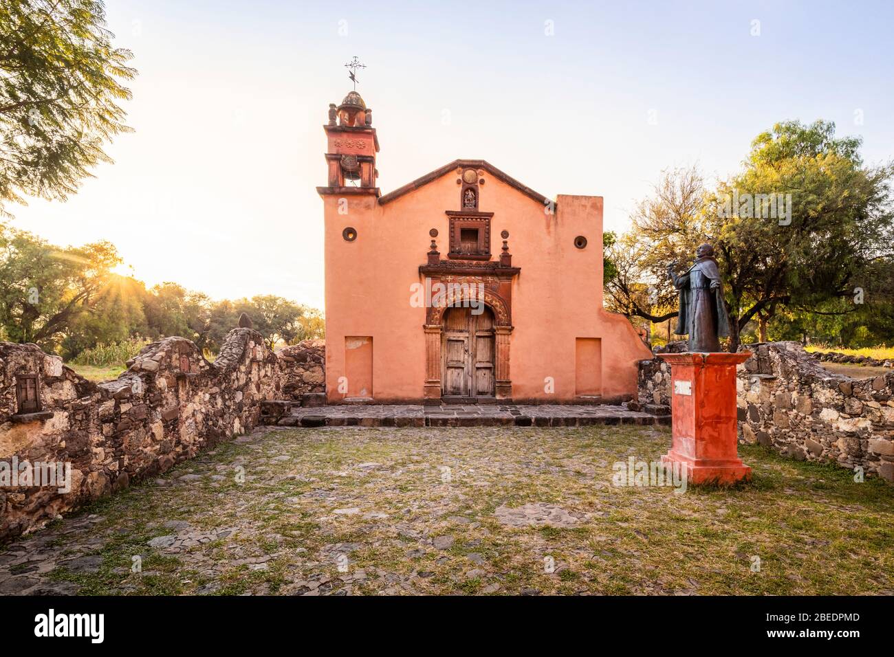Capilla de San Miguel Viego (Chapel of Old San Miguel) near San Miguel ...