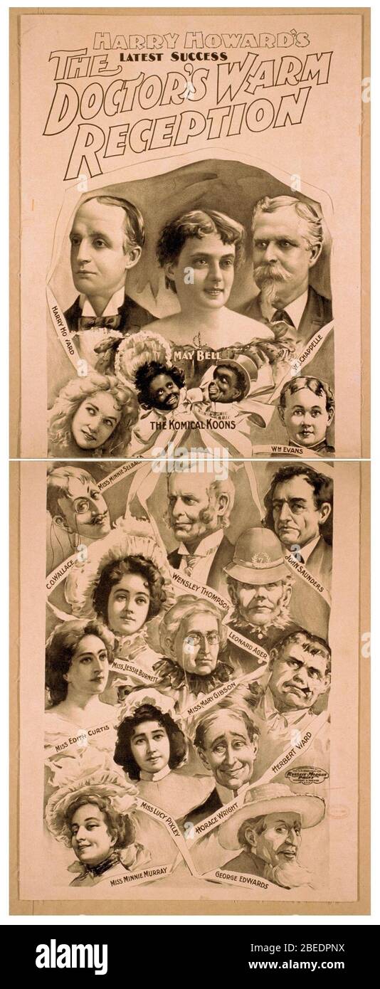 Harry Howard's latest success The doctor's warm reception Stock Photo ...