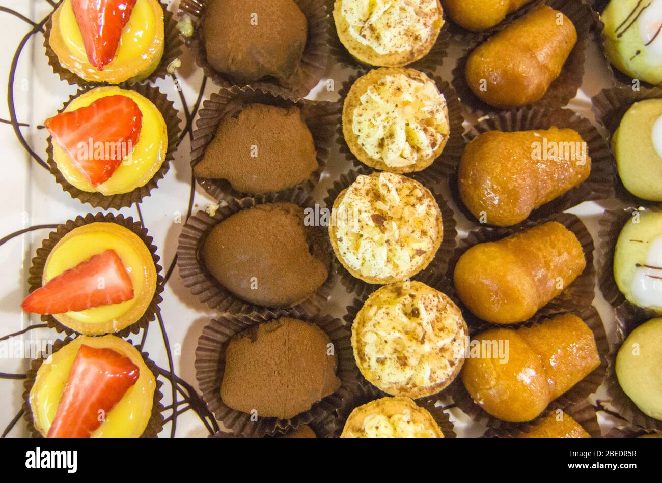 delicious pastries with assorted flavors for your party, for children ...