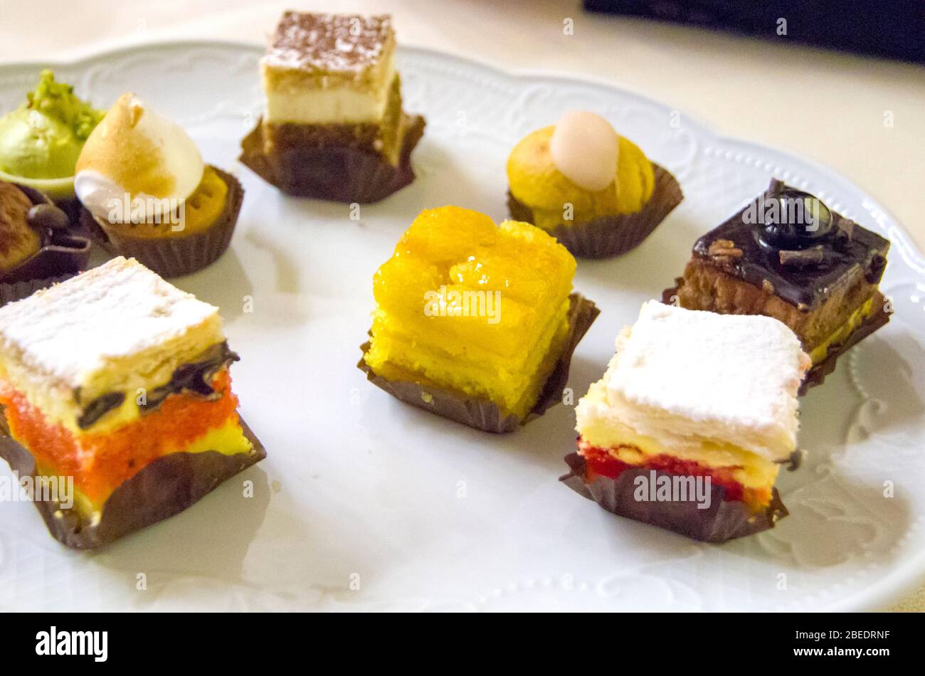 delicious pastries with assorted flavors for your party, for children ...