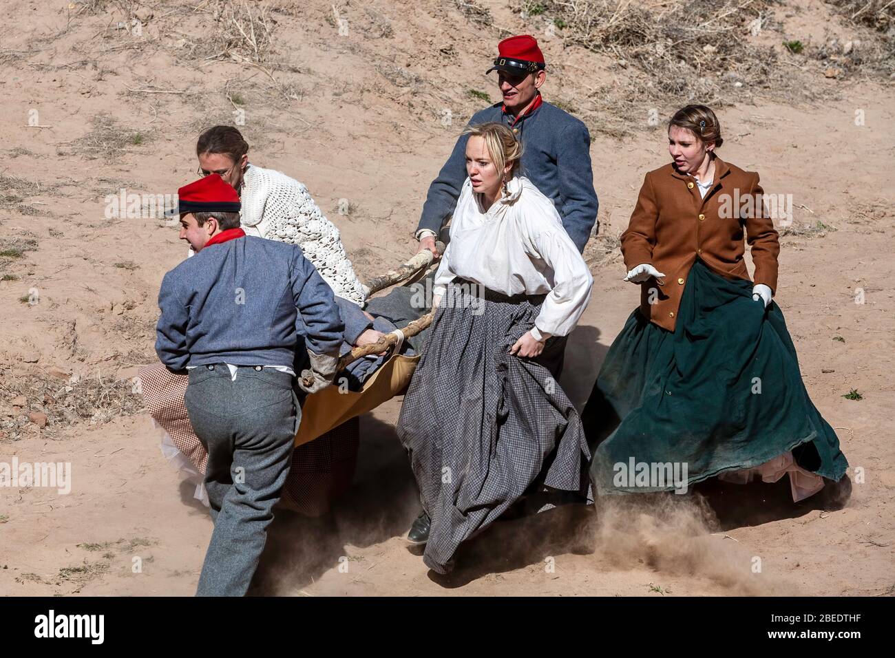 Wounded Civil War Confederate Soldier History Relived