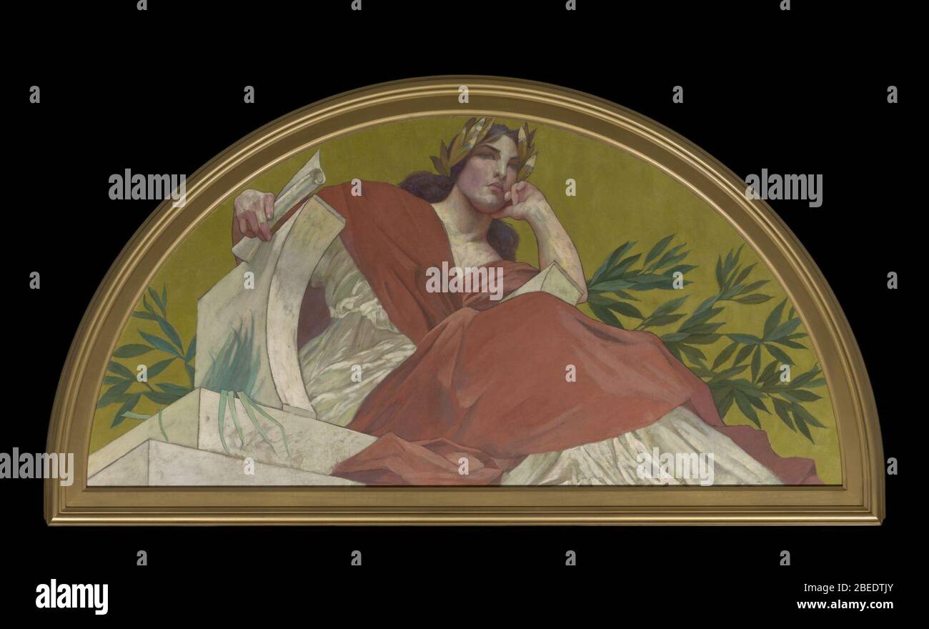 Harry Siddons Mowbray - Muse of Tragedy Stock Photo - Alamy