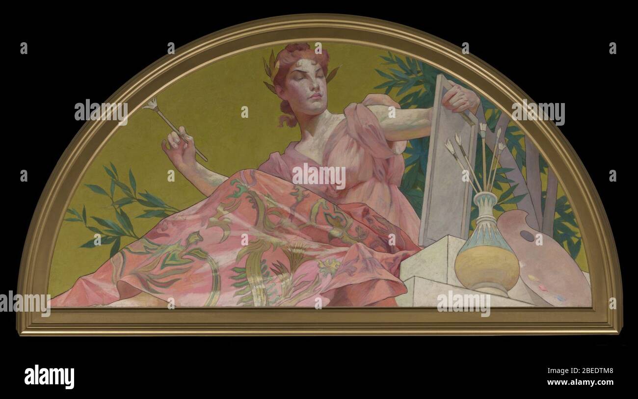 The muse of painting hi-res stock photography and images - Alamy